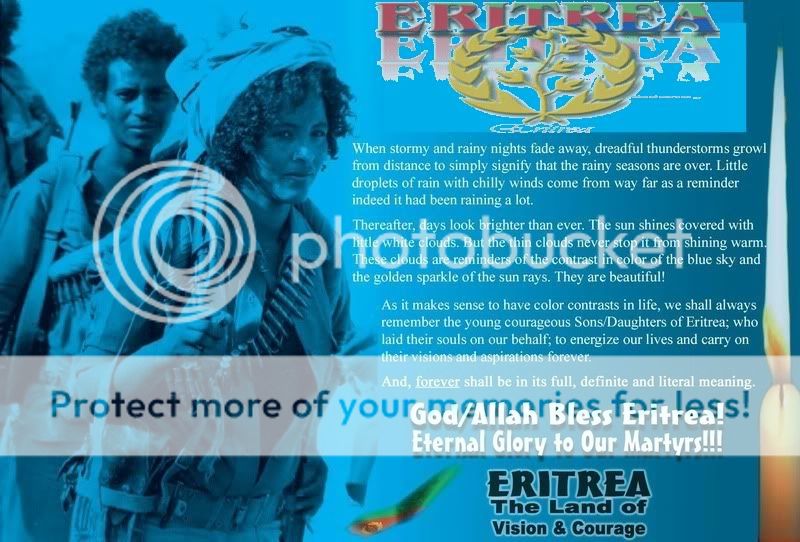 In Memory of our Beloved Heros - $ June 20 $ - Eritrean Martyr´s Day
